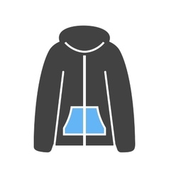 Sport jacket cartoon Royalty Free Vector Image