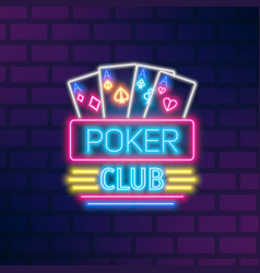 Colorful neon bar signboard with martini glass Vector Image