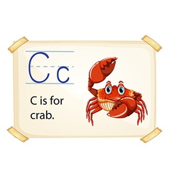 Letter m for mantis cartoon Royalty Free Vector Image