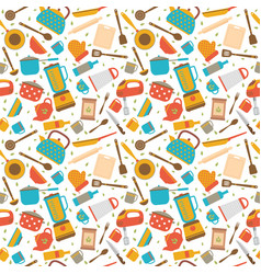Cooking pattern Royalty Free Vector Image - VectorStock