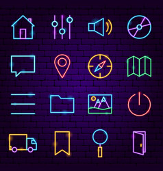 User neon sign Royalty Free Vector Image - VectorStock