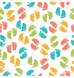 Seamless sweet colorful baby dots white background