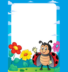 Stylized ladybugs theme set 1 Royalty Free Vector Image