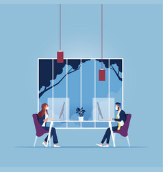 New normal after coronavirus pandemic concept Vector Image