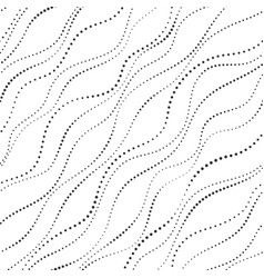 Wave dots pattern Royalty Free Vector Image - VectorStock