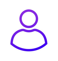 Login page purple gradient sign in form Royalty Free Vector