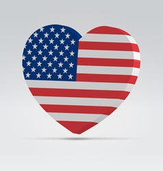 Female hand holding deep red heart Royalty Free Vector Image