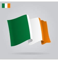 Ireland flag Royalty Free Vector Image - VectorStock