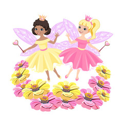 Beautiful princess with diadem Royalty Free Vector Image