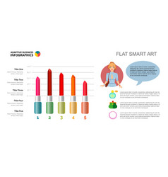 Comparison chart infographic table with compare Vector Image