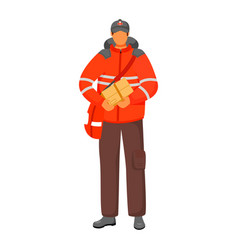 Receiving letter marketing post mail service Vector Image