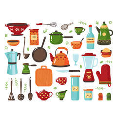 Kitchen pattern Royalty Free Vector Image - VectorStock