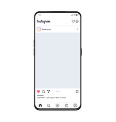 Flag instagram interface save tag bold and thin Vector Image