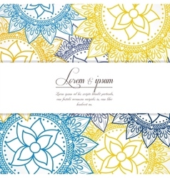 Ethnic boho seamless pattern colorful border vector by ArtAbramova ...