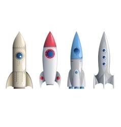 Rocket ship launch vector by macrovector - Image #1783387 - VectorStock