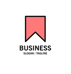 Flag instagram interface save tag bold and thin Vector Image