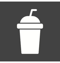 Realistic frappe coffee cream and chocolate Vector Image