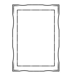 Decorative linear frame Royalty Free Vector Image