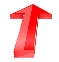 Red arrow Royalty Free Vector Image - VectorStock