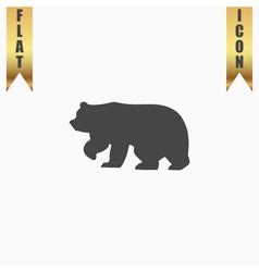 Bear icon Royalty Free Vector Image - VectorStock