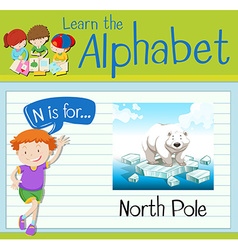 Learning colors blue color flashcard for kids Vector Image