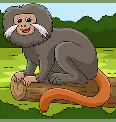 Tapir animal colored cartoon Royalty Free Vector Image