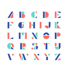 Small letters of the alphabet Royalty Free Vector Image