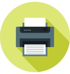 Professional office copier multifunction printer Vector Image