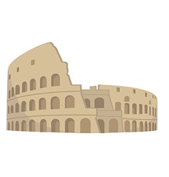 Colosseum in rome Royalty Free Vector Image - VectorStock