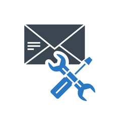 Technical support icon Royalty Free Vector Image