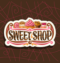 Logo for sweets Royalty Free Vector Image - VectorStock