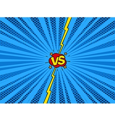 Comic book versus background superhero Royalty Free Vector