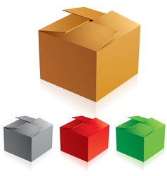 Cardboard box Royalty Free Vector Image - VectorStock