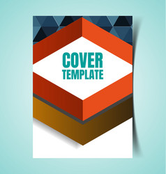 Abstract report cover 26 Royalty Free Vector Image