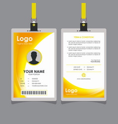 Abstract yellow white wave background design Vector Image