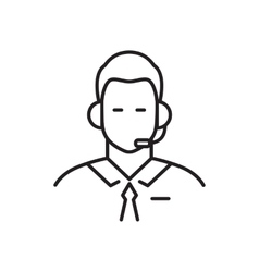 Telephone call icon isolated on white background Vector Image