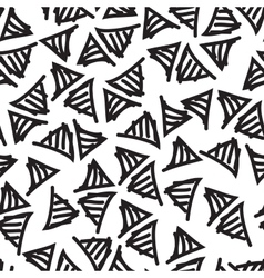 Stripe triangle pattern Royalty Free Vector Image