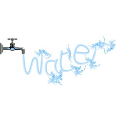 Cartoon tap Royalty Free Vector Image - VectorStock