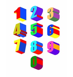 Number two Royalty Free Vector Image - VectorStock