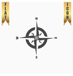 Windrose symbol compass and location coordinate on vector by AnaitSmi ...