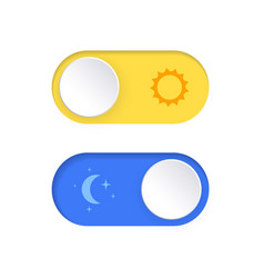 Day mode application icon Royalty Free Vector Image