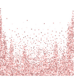 Glitter gold border template banner Royalty Free Vector