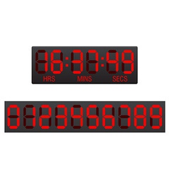 Countdown timer Royalty Free Vector Image - VectorStock