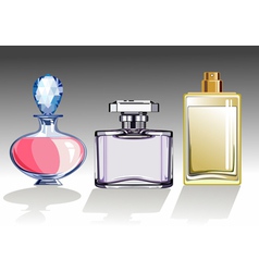 Modern perfume icons Royalty Free Vector Image