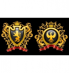 King rurik symbolics set Royalty Free Vector Image