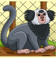 Tapir animal colored cartoon Royalty Free Vector Image