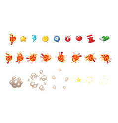 Nimble boy game sprites Royalty Free Vector Image