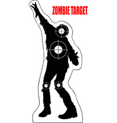 A zombie holding his brain Royalty Free Vector Image