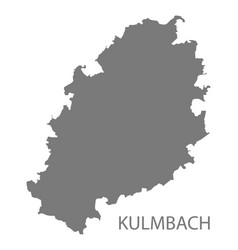 Neuburg-schrobenhausen grey county map bavaria Vector Image