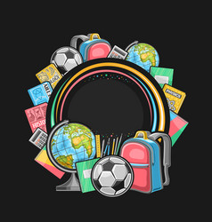 Logo for school Royalty Free Vector Image - VectorStock